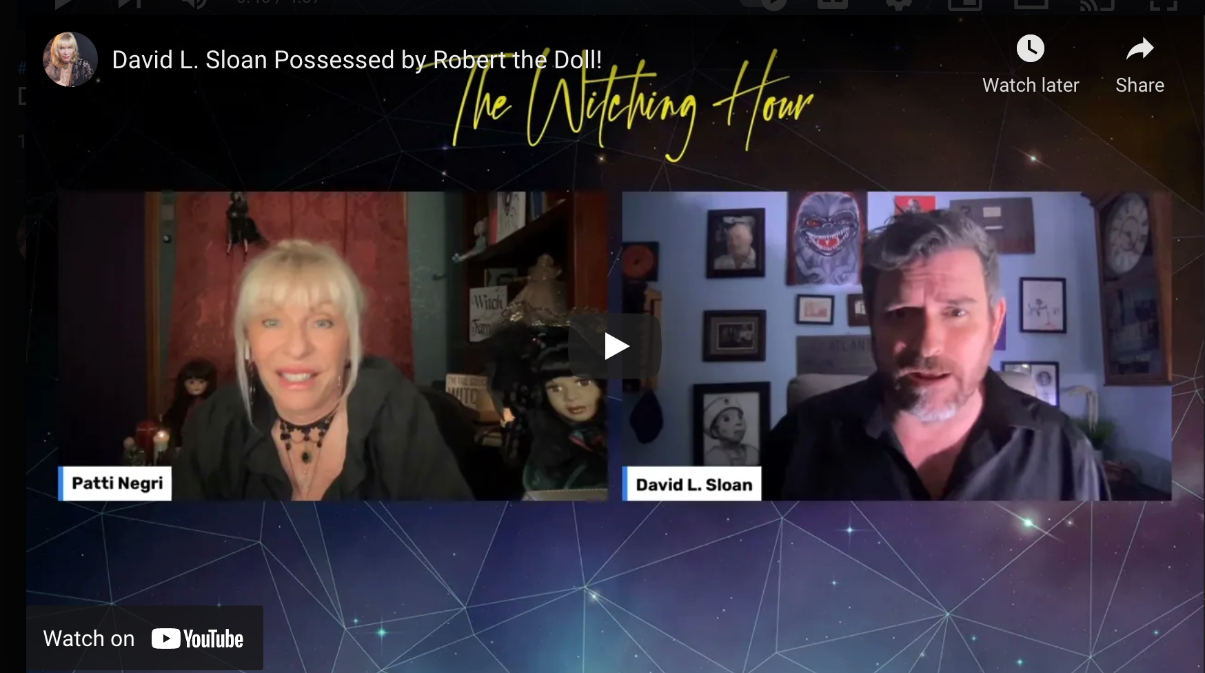 Scared & Alone with Robert the Doll and David L.Sloan June 20, 2022 ...