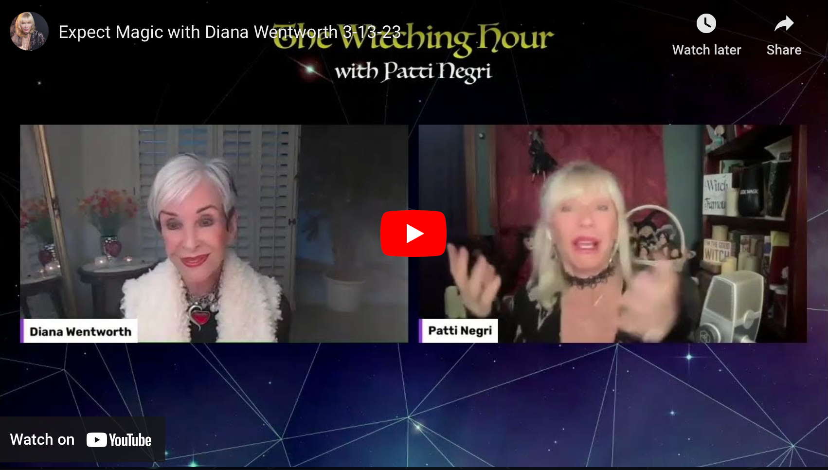 Expect Magic with Diana Wentworth 3-13-23 – Patti Negri